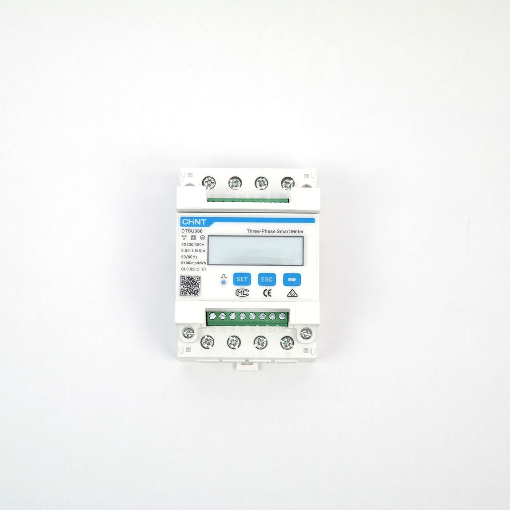 Zähler Chint DTSU666 RS485 3-phasig für hoymiles DTU-Pro ...